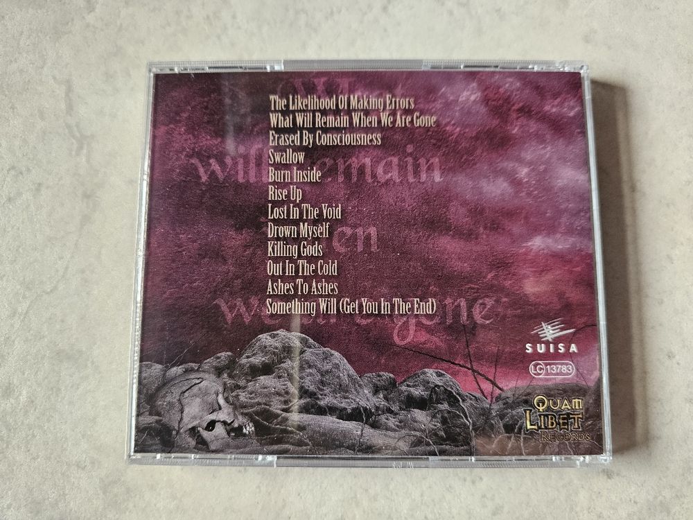 23rd Grade Of Evil - What Will Remain When We Are Gone (Gebraucht) in ...