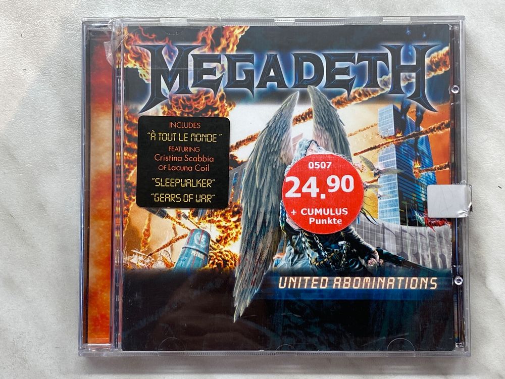 Megadeth United Abominations | Kaufen auf Ricardo