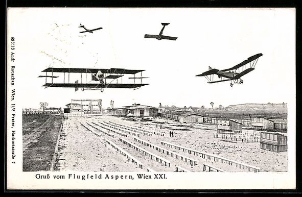 Wien, Flugzeuge über dem Flugfeld Asper (Gebraucht) in Berlin für CHF ...