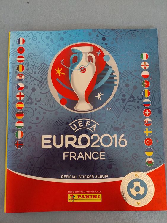 Panini Album UEFA Euro 2016 France, vollständig, Star Edt. (Gebraucht ...