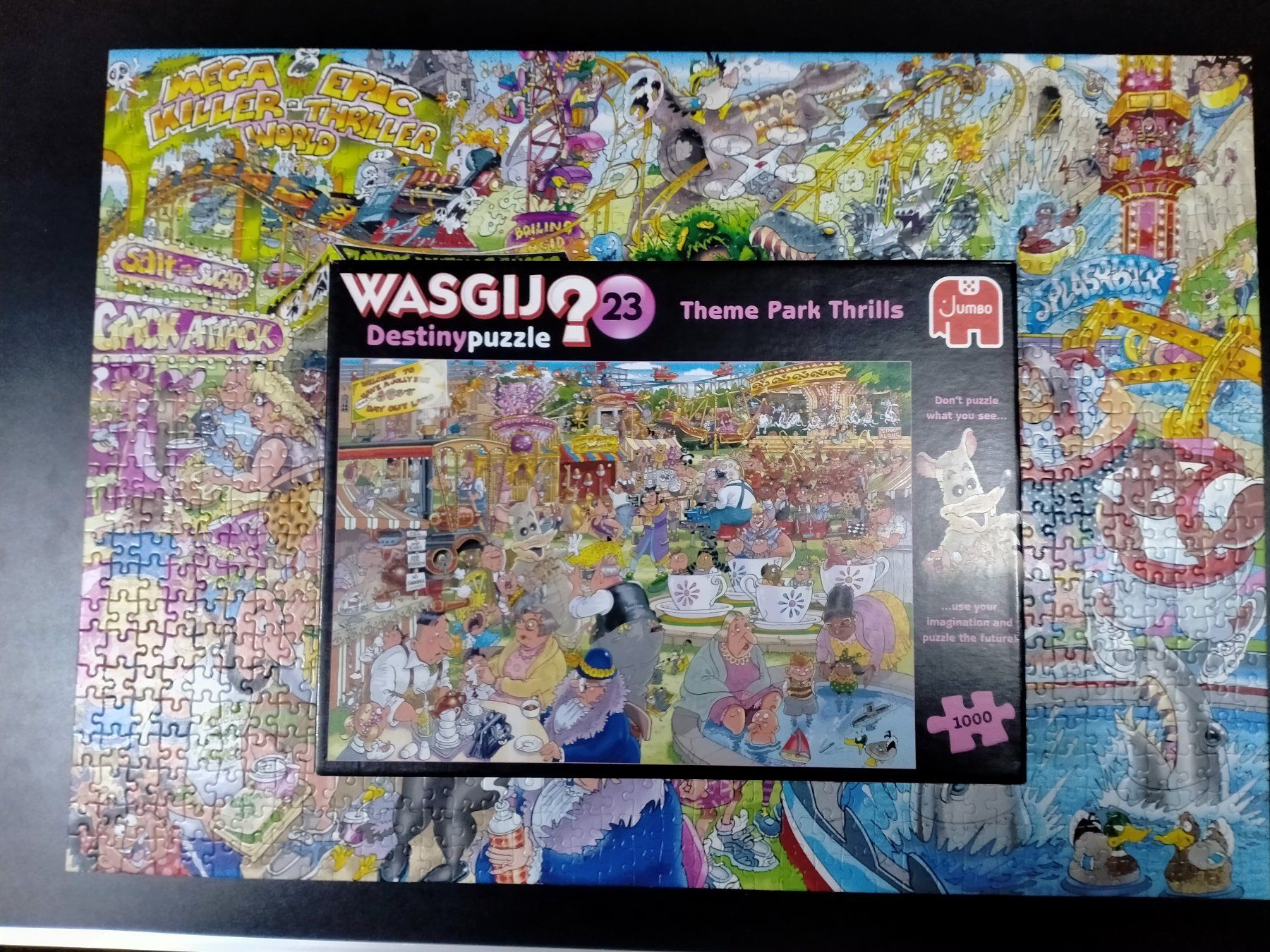 WASGIJ 23 "Nutze deine Fantasie rätsle die Zukunft!" Puzzle (Gebraucht ...