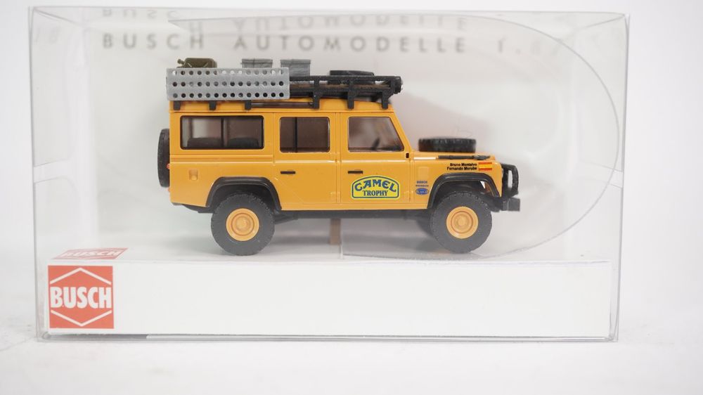 c1 Busch 50378 Land Rover Defender »Camel Trophy« Spanien (Gebraucht ...