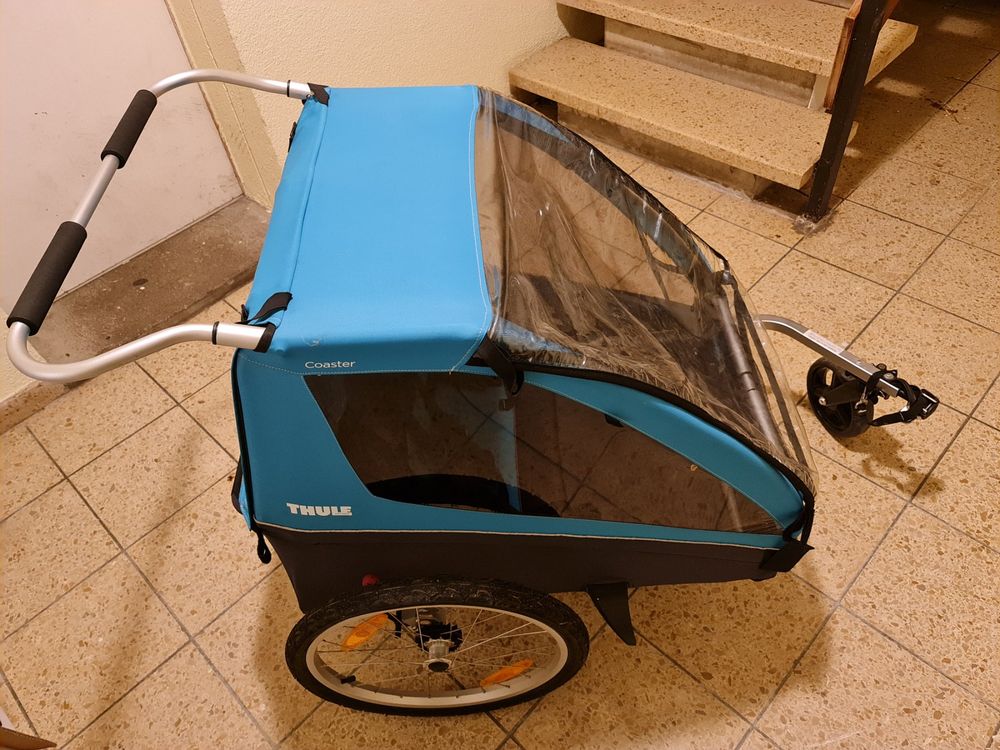 Thule Coaster XT Veloanhänger - Top Zustand für Velotour (Gebraucht) in ...