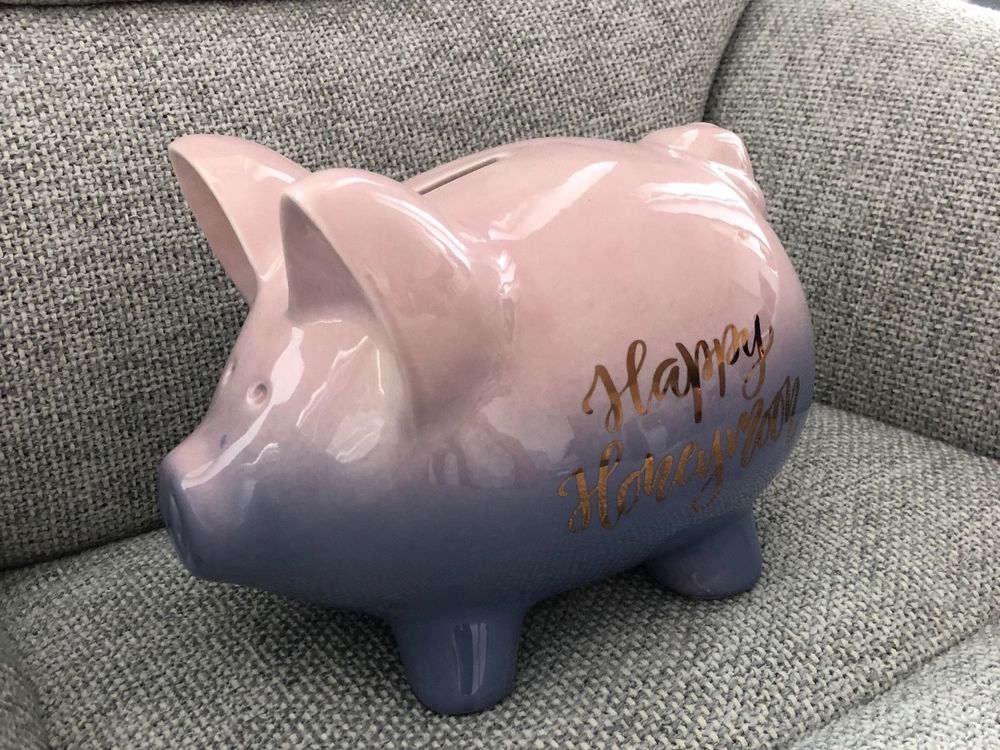 Sparschwein für die Flitterwochen | Acheter sur Ricardo