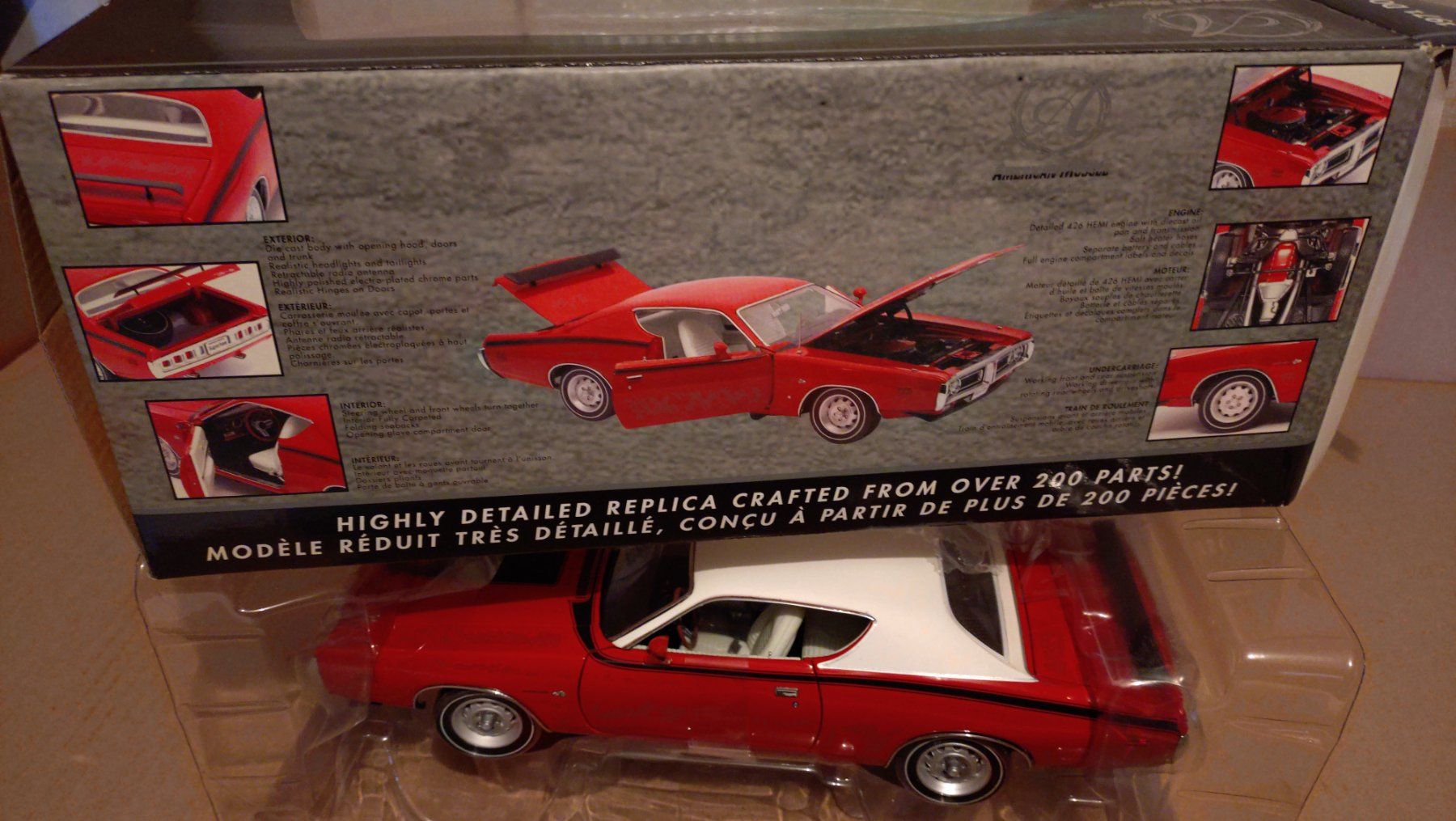 1971 Dodge Charger Super Bee von ertl/authentics in 1:18 (Gebraucht) in ...