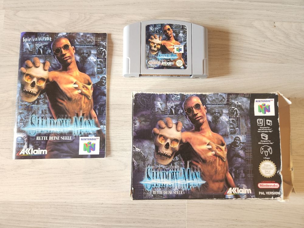 Shadow Man N64 - Top - Nintendo 64 Game! Ab 1chf (Gebraucht) in Tafers ...
