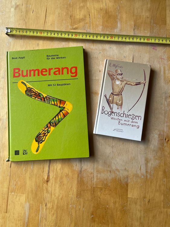 Basteln- Bumerang- BuchSet (Gebraucht) in Sent für CHF 18 – mit ...