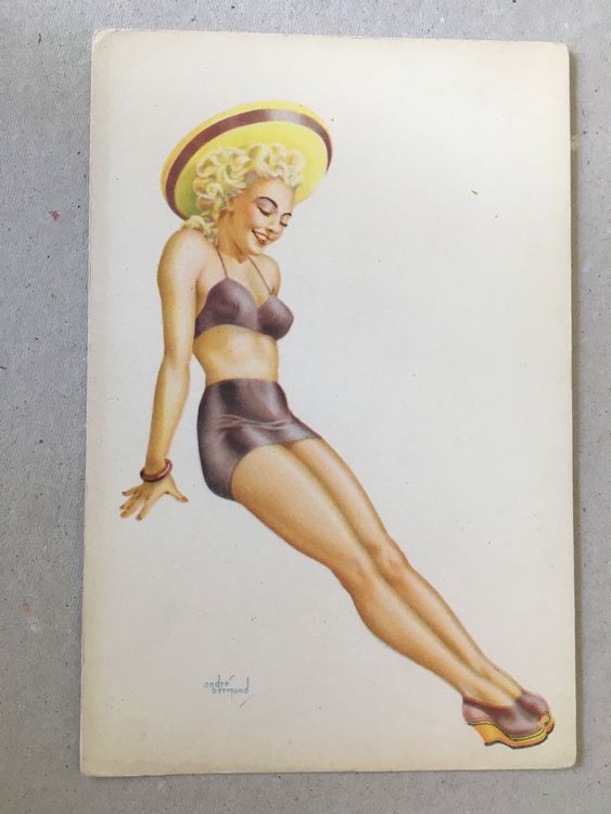 🟡 EROTIK Sexy Foto Postkarte PIN UP 50er 60er Jahre (Gebraucht) in Wallisellen für CHF 4.25 ...
