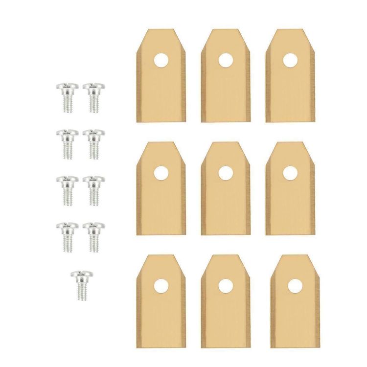 9 Titan Rasenmäher Messer für Husqvarna (Neu (gemäss Beschreibung)) in ...