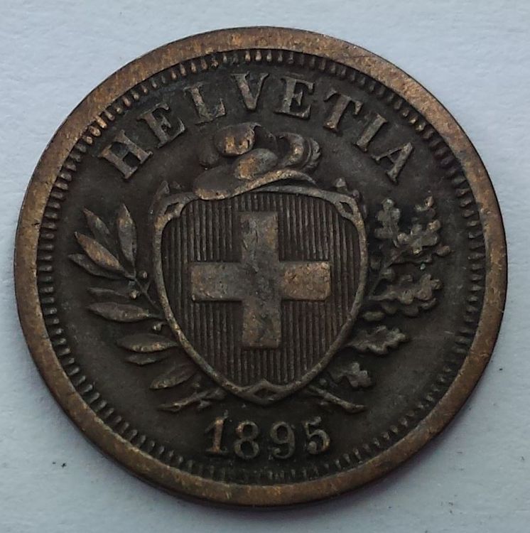 1 Rappen Münze 1895 (Gebraucht) in Luzern für CHF 18 – mit Lieferung ...