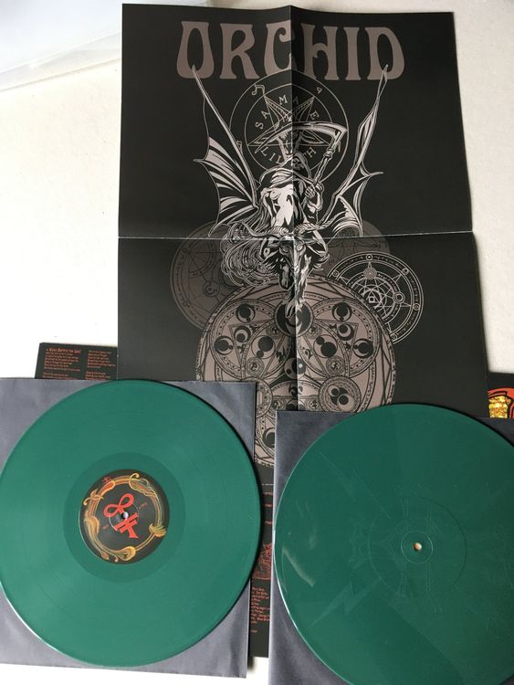 Orchid Capricorn 2xLP green forest lim. + Poster Doom Metal (Neu ...