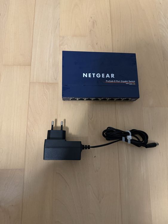 Netgear ProSafe 8 Port Gigabit Switch GS108 (Gebraucht) in Dornach für ...
