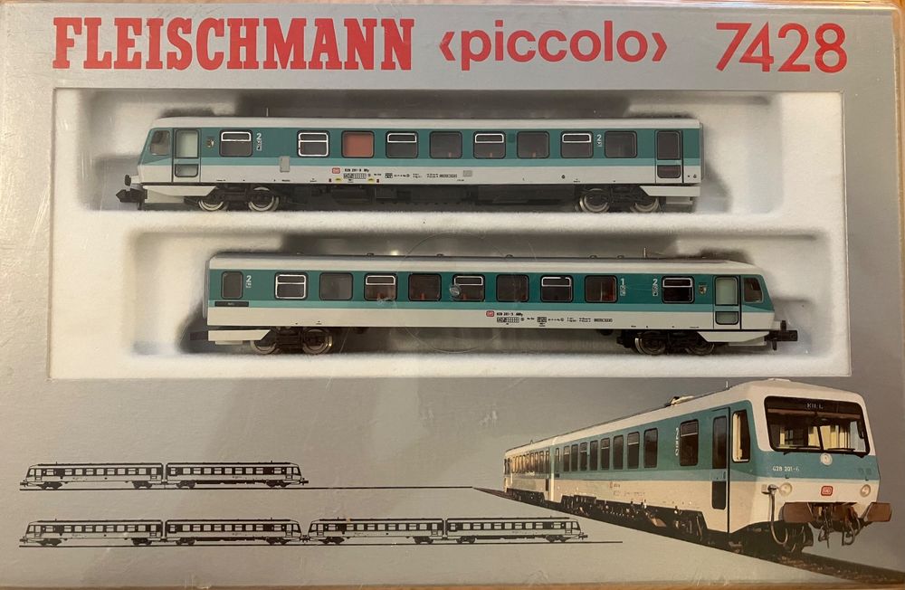 Fleischmann / N / Autorail DB, art. 7428 / analogique (Gebraucht) in ...