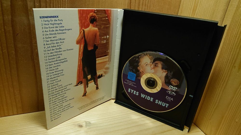 EYES WIDE SHUT DVD mit Tom Cruise und Nicole Kidman (Gebraucht) in ...