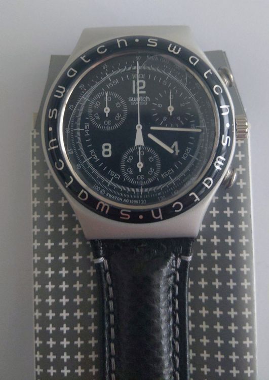 Swatch Irony Chrono "HIGH TAIL" YCS 1000 (Neu und originalverpackt) in ...