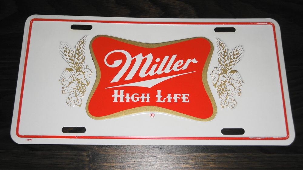 MILLER HIGH LIFE US-Nummernschild License plate | Kaufen auf Ricardo