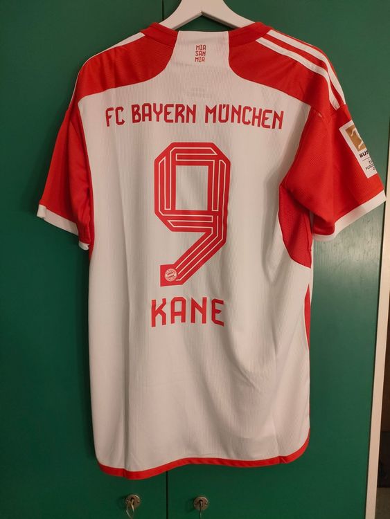 Bayern München home Trikot KANE 9 Gr. L ab Fr. 1.- (Neu (gemäss ...