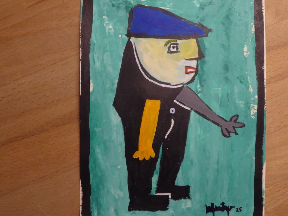 Kurt Lustenberger *53- Acrylmalerei Original (Neu (gemäss Beschreibung ...