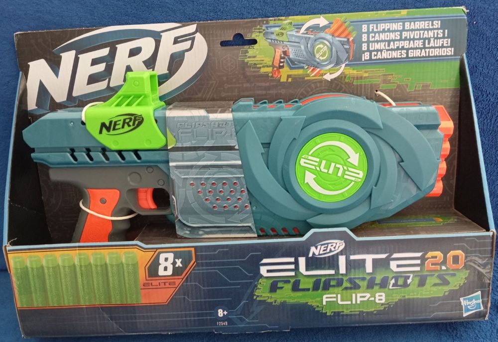 Nerf Elite 2.0 Flipshot, Flip-8, 8-Schuss-Magazin | Kaufen auf Ricardo