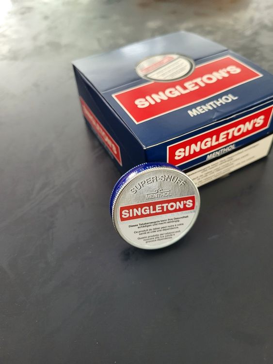 Singleton´s Super-Snuff Menthol (20 x 3,5 g) | Kaufen auf Ricardo