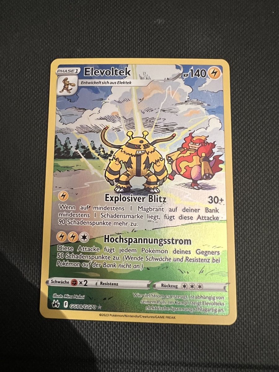 TCG Pokémon Karte Elevoltek GALLERY ART (Neu (gemäss Beschreibung)) in ...