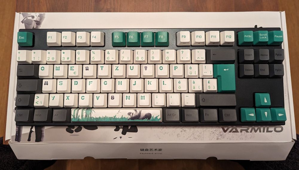 Tastatur - Varmilo Panda VA88 - Cherry MX Blue - CH Layout | Kaufen auf ...