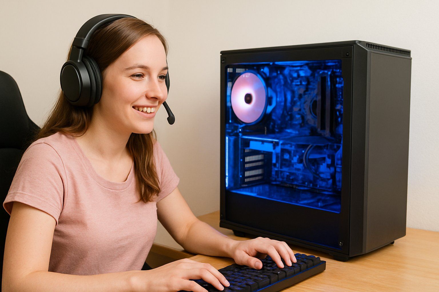 Full AMD Gaming PC | Ryzen 5 + RX 5700 XT | Windows 11 (Gebraucht) in ...