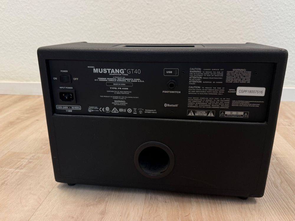 Ampli Fender Mustang GT40 (Gebraucht) in Genève für CHF 70 – nur ...