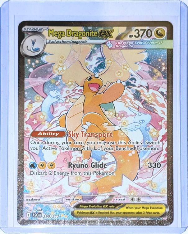 Mega Dragonite ex ASC 290 SIR EN Ascended Heroes NM/M (Neu (gemäss ...