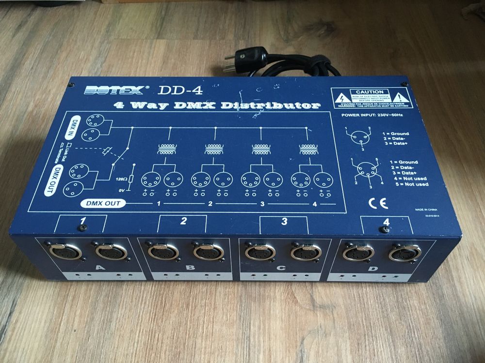 Botex DD-4 DMX Splitter (Gebraucht) in Fräschels für CHF 1 – mit ...
