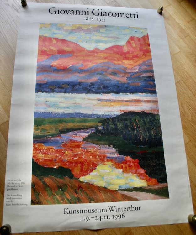 Giovanni Giacometti Kunstmuseum Winterthur1996 (Gebraucht) in Winkel ...