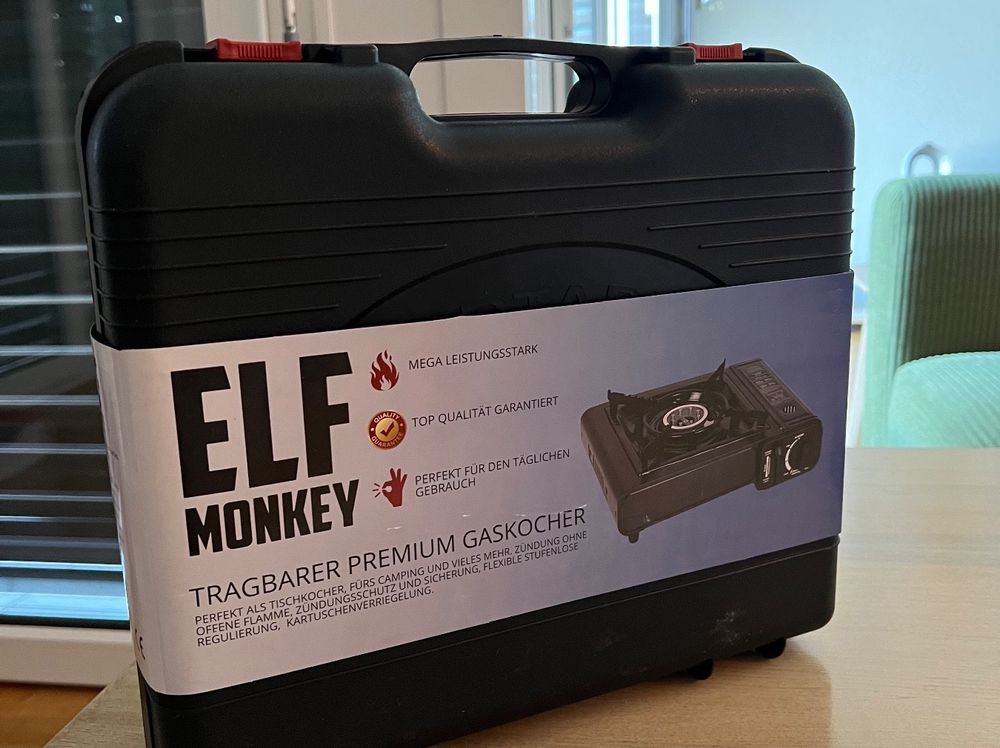 Portable Gas Cooker Elf Monkey, Camping Stove (Gebraucht) in Basel für ...