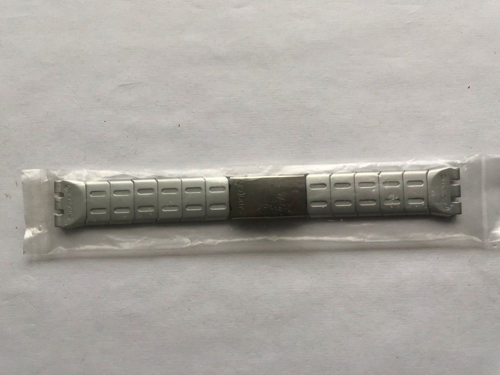 Swatch Uhrenarmband IRONY ALU ADRENALINE von 1998 (Neu und originalverpackt) in Biel/Bienne für ...