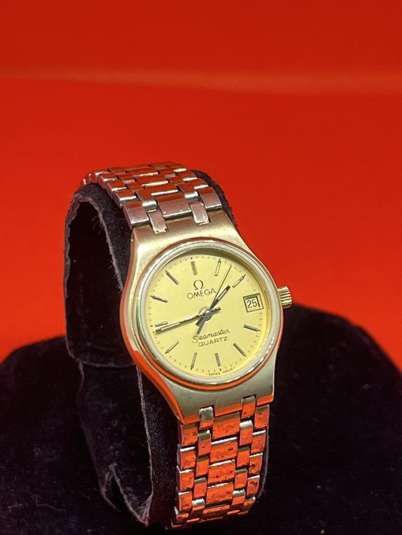 OMEGA Seamaster Quartz – Zweiton – Vintage Läuft (Gebraucht) in ...