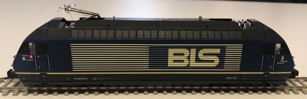 ROCO H0 BLS Re 465 001-6 Simplon Gleichstrom (Neu (gemäss Beschreibung ...