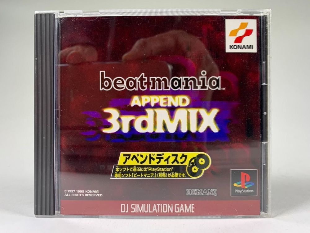 BeatMania 3rdMix Sony Playstation 1 PS1 (Gebraucht) in Neuchâtel für CHF 5 – mit Lieferung auf ...