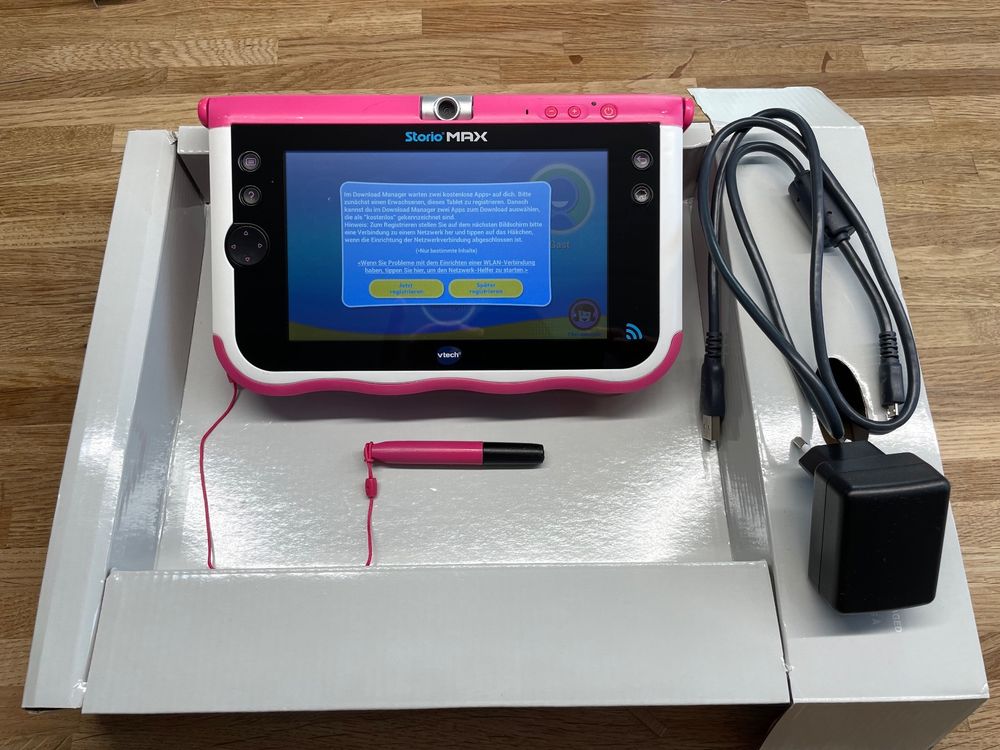 VTech Storio Max 7", Pink, deutsch, neuwertig (Gebraucht) in für CHF 65 ...