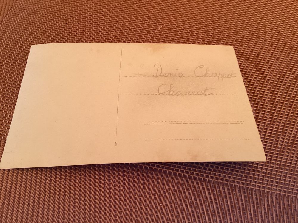 CHARRAT CARTE PHOTO DENIS CHAPPOT RARE | Kaufen auf Ricardo
