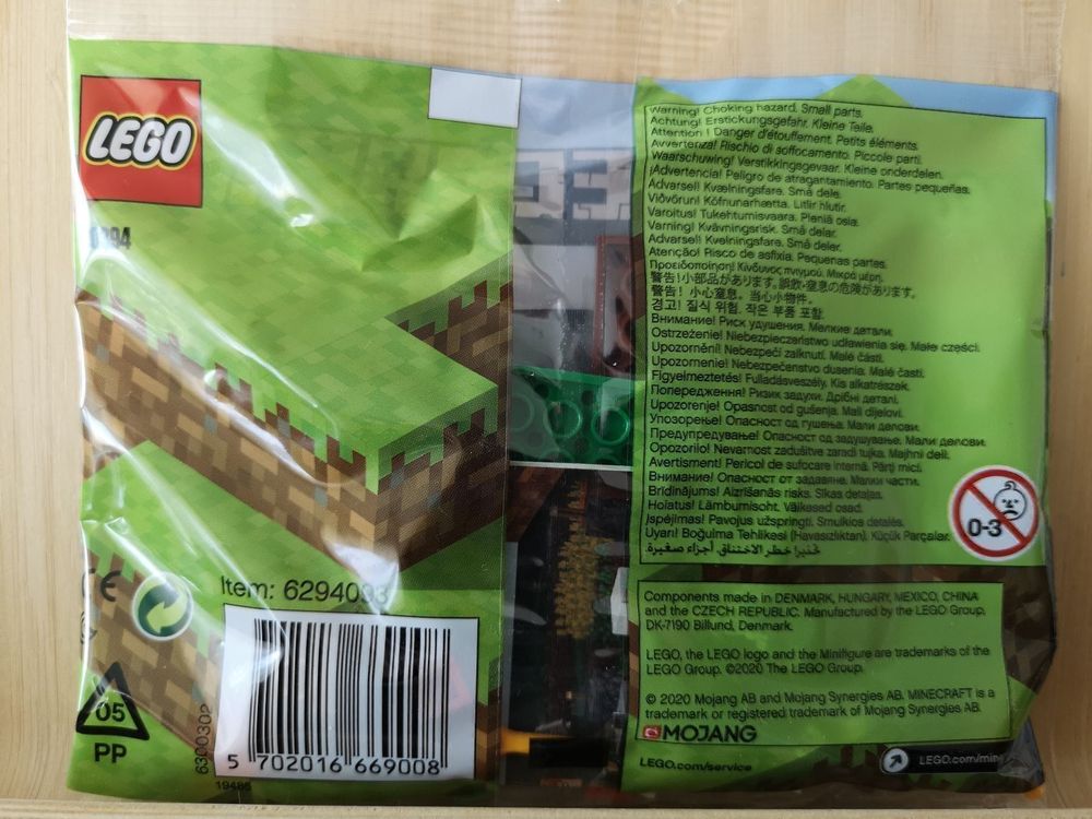 Lego Minecraft Polybag 30394 Skeleton (Neu und originalverpackt) in ...