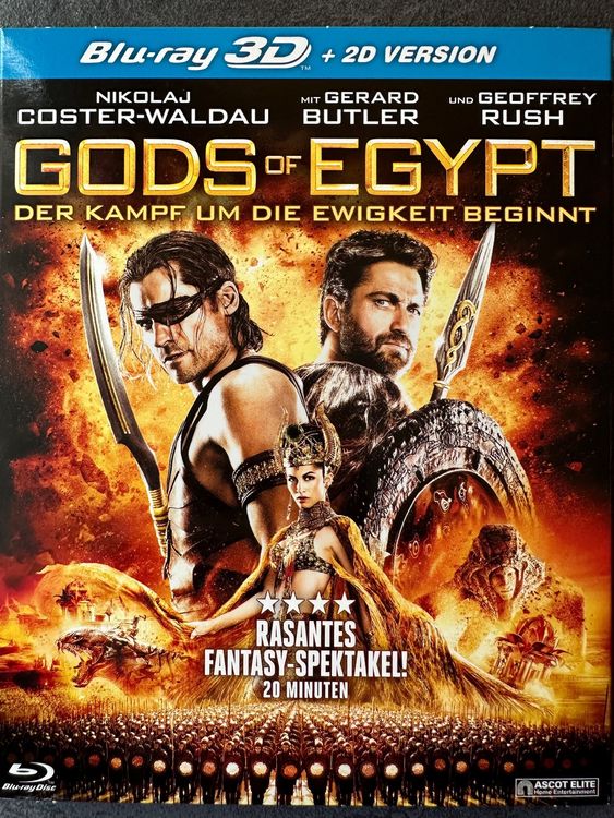 Blu-ray Gods of Egypt Der Kampf um die Ewigkeit beginnt 3D (Neu (gemäss Beschreibung)) in ...