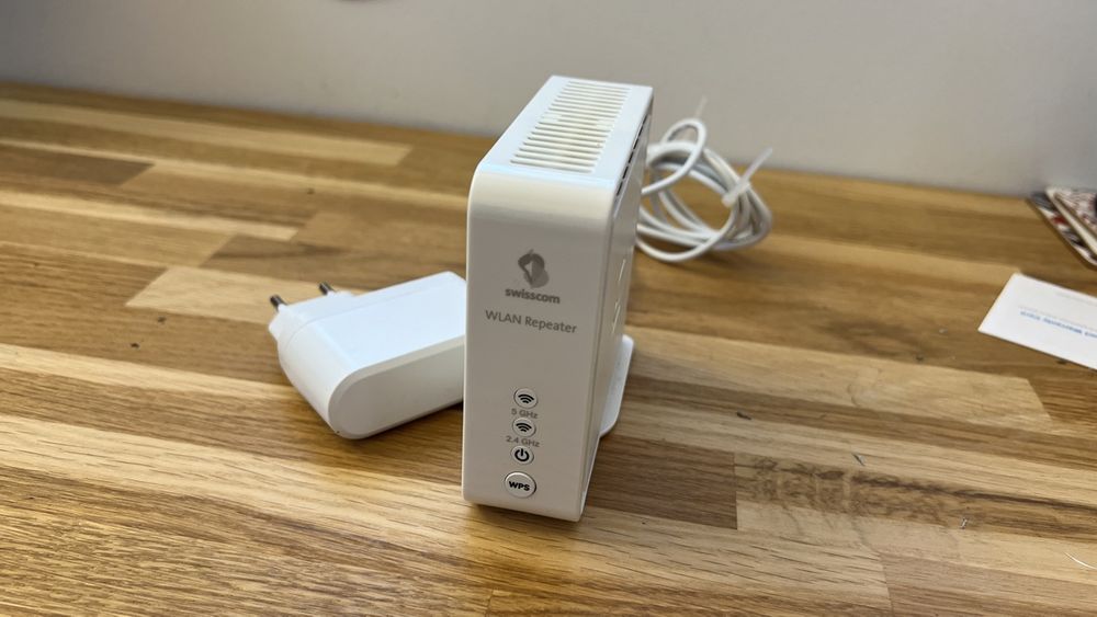 Swisscom Repeater W-Lan Wifi mit Netzteil (Gebraucht) in für CHF 27.5 ...