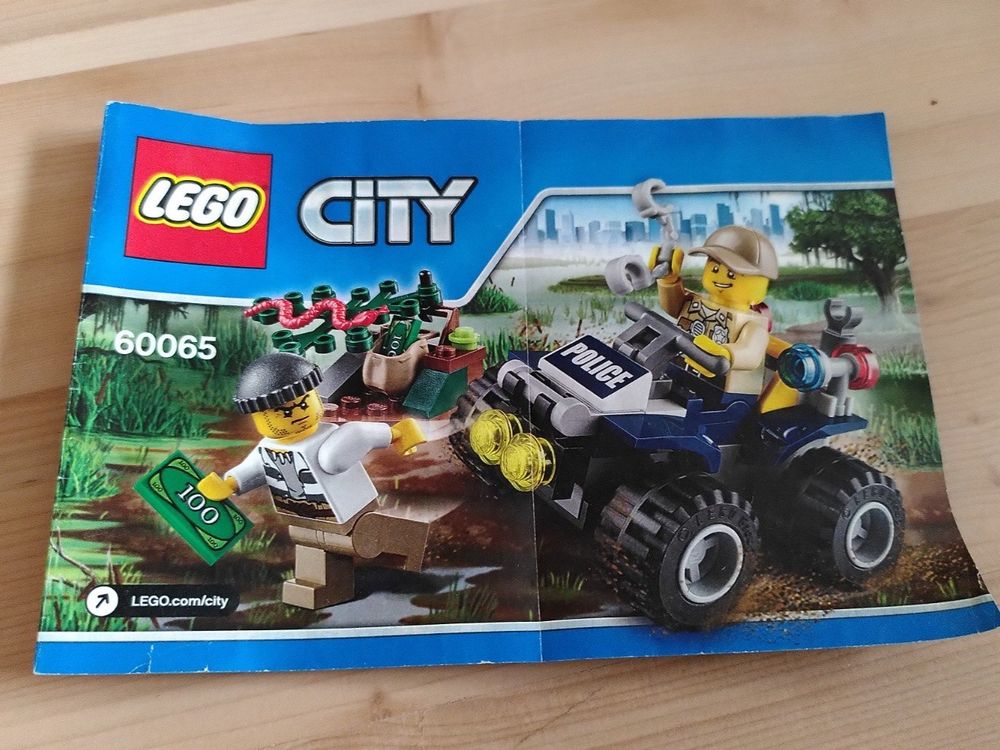 LEGO CITY POLIZIST MIT QUAD/ 60065 (Gebraucht) in Brugg AG für CHF 3 ...