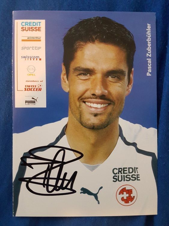 Pascal Zuberbühler Autogramm (Gebraucht) in Thun für CHF 5 – mit Lieferung auf Ricardo kaufen