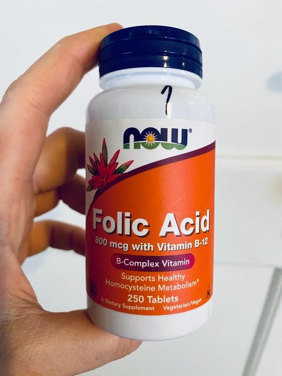 vegegtarisch Folsäure 800mcg B12 Vitamin 250 NEM | Kaufen auf Ricardo