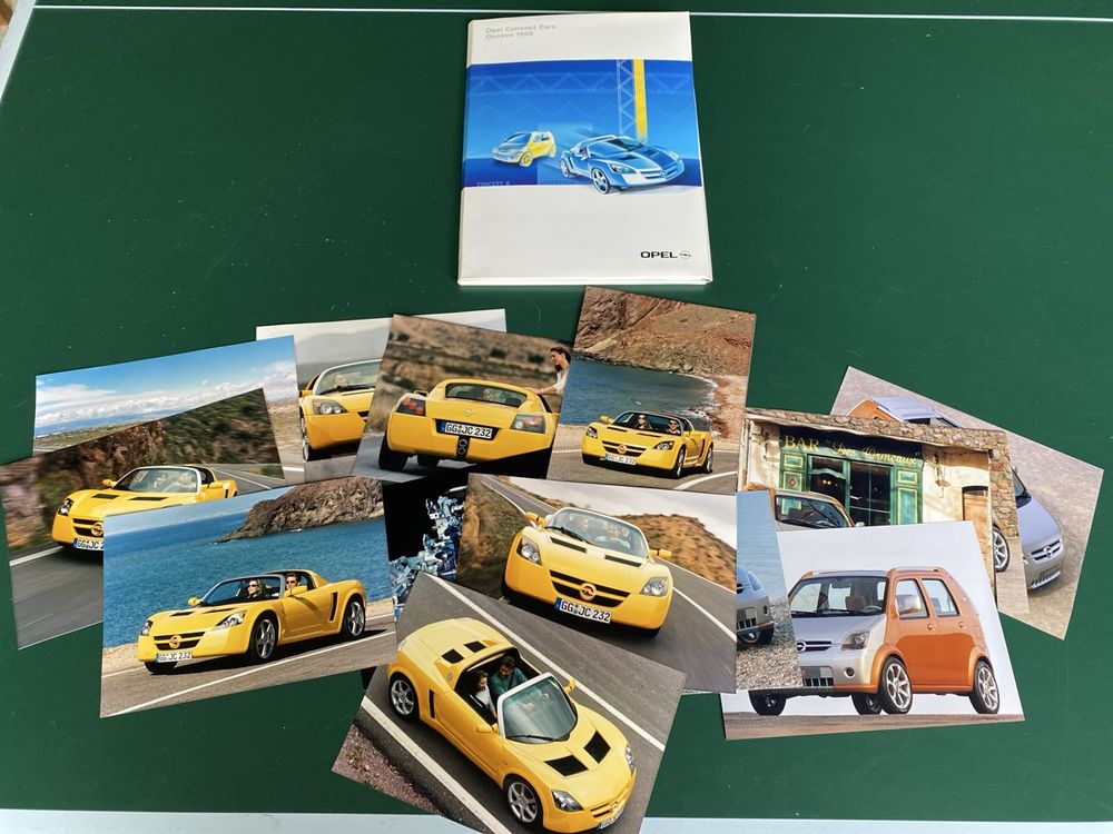 Mappe Opel Conceptcars 1999 Pressefotos Opel Speedster (Gebraucht) in ...