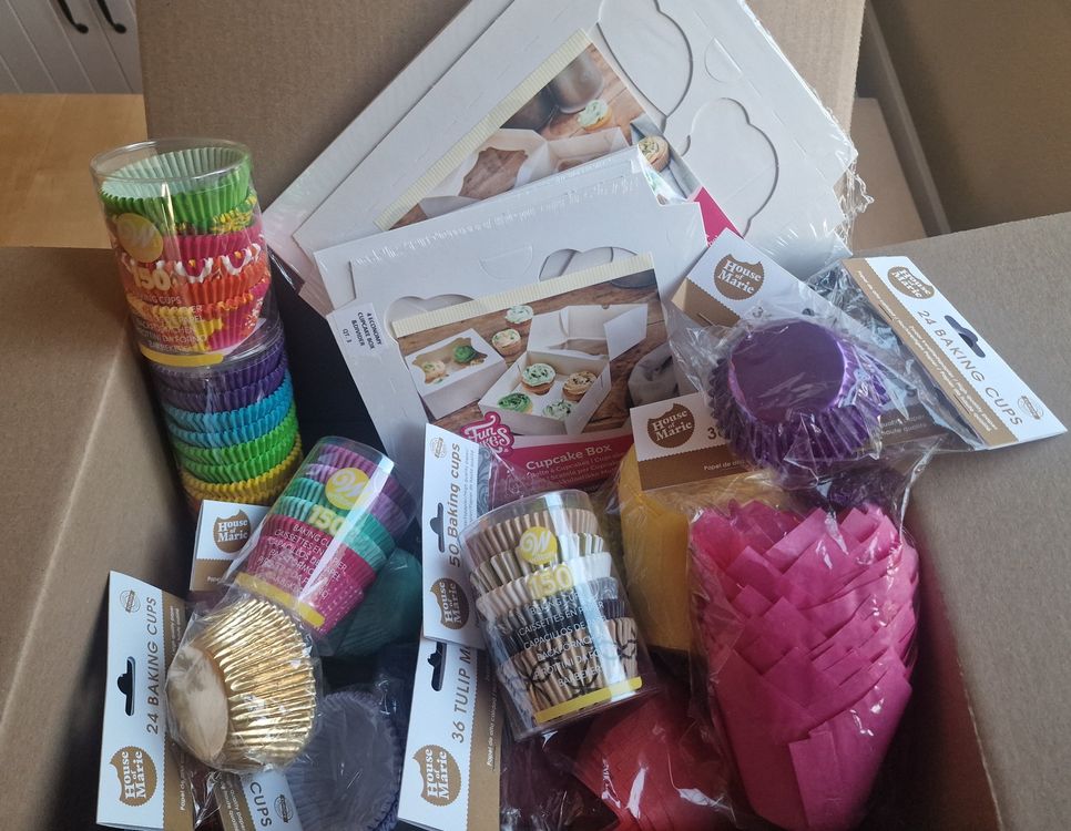 Muffin & Cupcake Set – über 1500 Papierförmchen + Extras XXL (Neu und ...