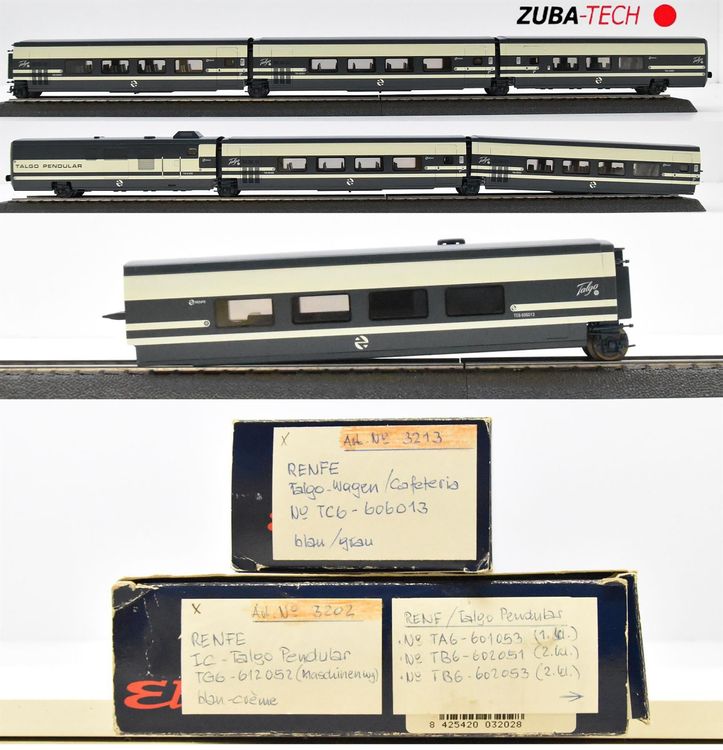 Electrotren 3213/3202 PW-Talgo 7tlg H0GS | Kaufen auf Ricardo