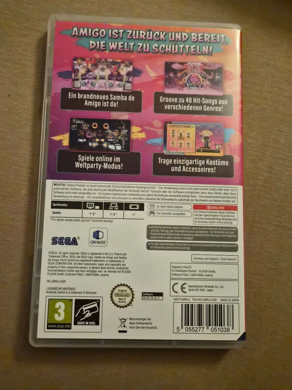 Samba de Amigo: Party Central (Switch) (Neu (gemäss Beschreibung)) in ...