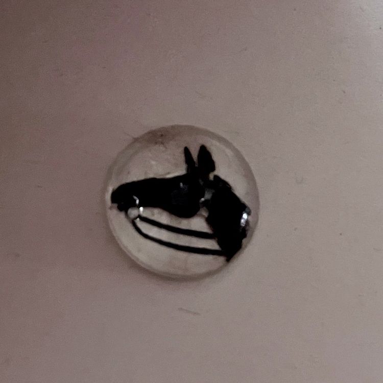 Briefbeschwerer (Pferd) f/Puppenstuben. Handarb./Engl. NP 9. | Kaufen ...