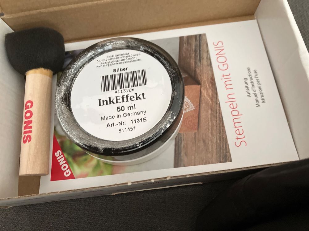 Gonis InkEffekt Silber | Kaufen auf Ricardo